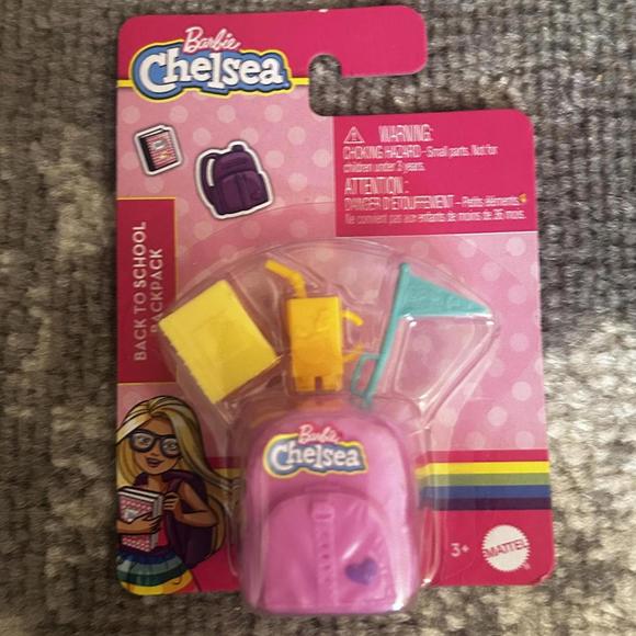 Mattel | Toys | Mattel Barbiechelsea Doll Backpack With Accessories New ...